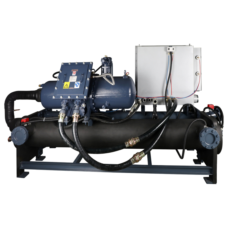 Water Cooled Explosion Proof Chiller 100HP Chemical Laboratory Lithium ...